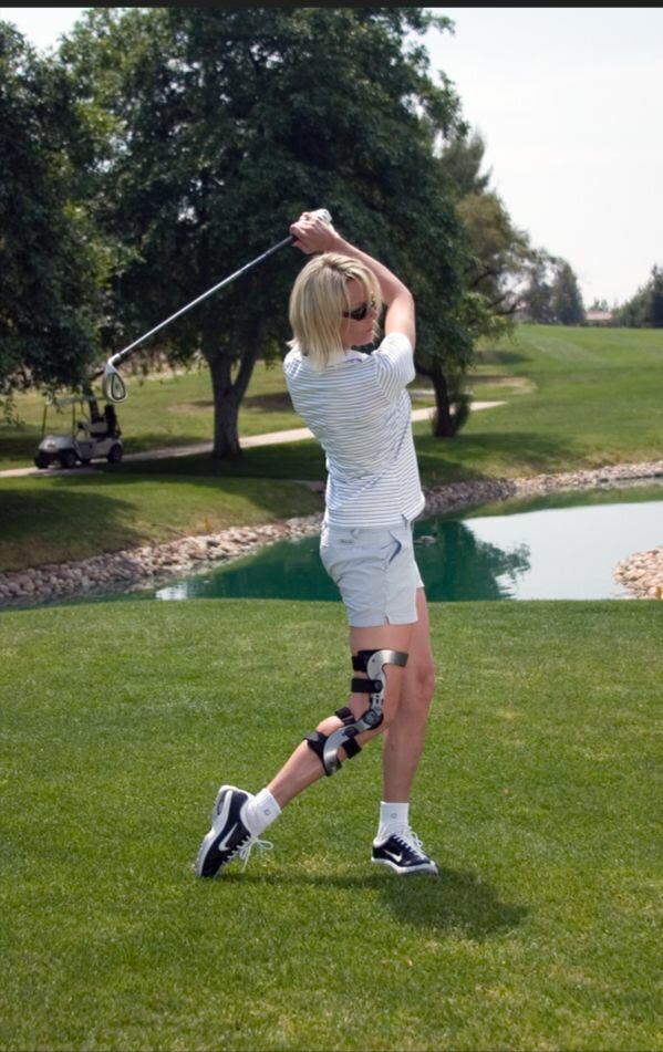 Rebel Pro Жесткий функциональный коленный брейс, левый, U031