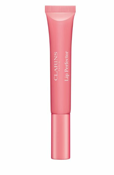Clarins Блеск для губ Natural Lip Perfector shimmer, 01 rose shimmer