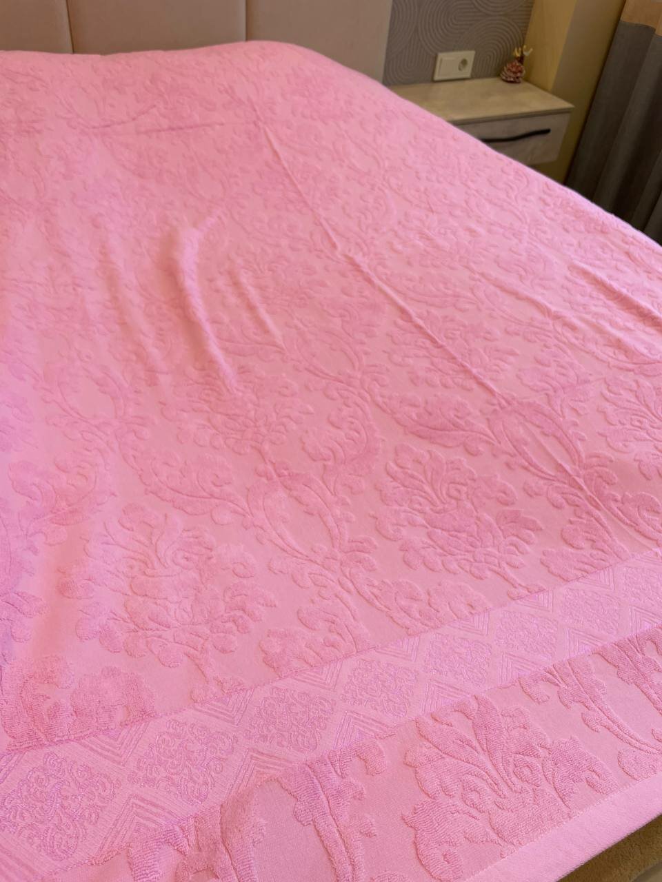 Махровая простыня Евро 200*230