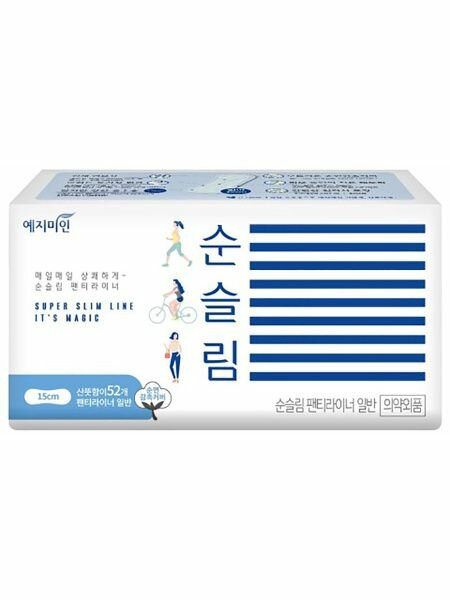 Yejimiin Тонкие ежедневные прокладки с покрытием Cotton Touch 150мм 52шт