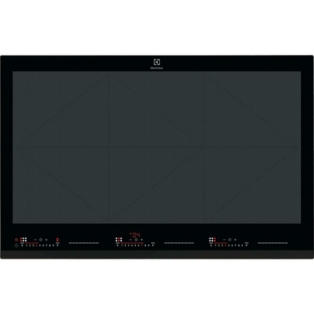 Индукционная варочная панель Electrolux EIV87675 , стеклокерамика, 6 конфорок, черная