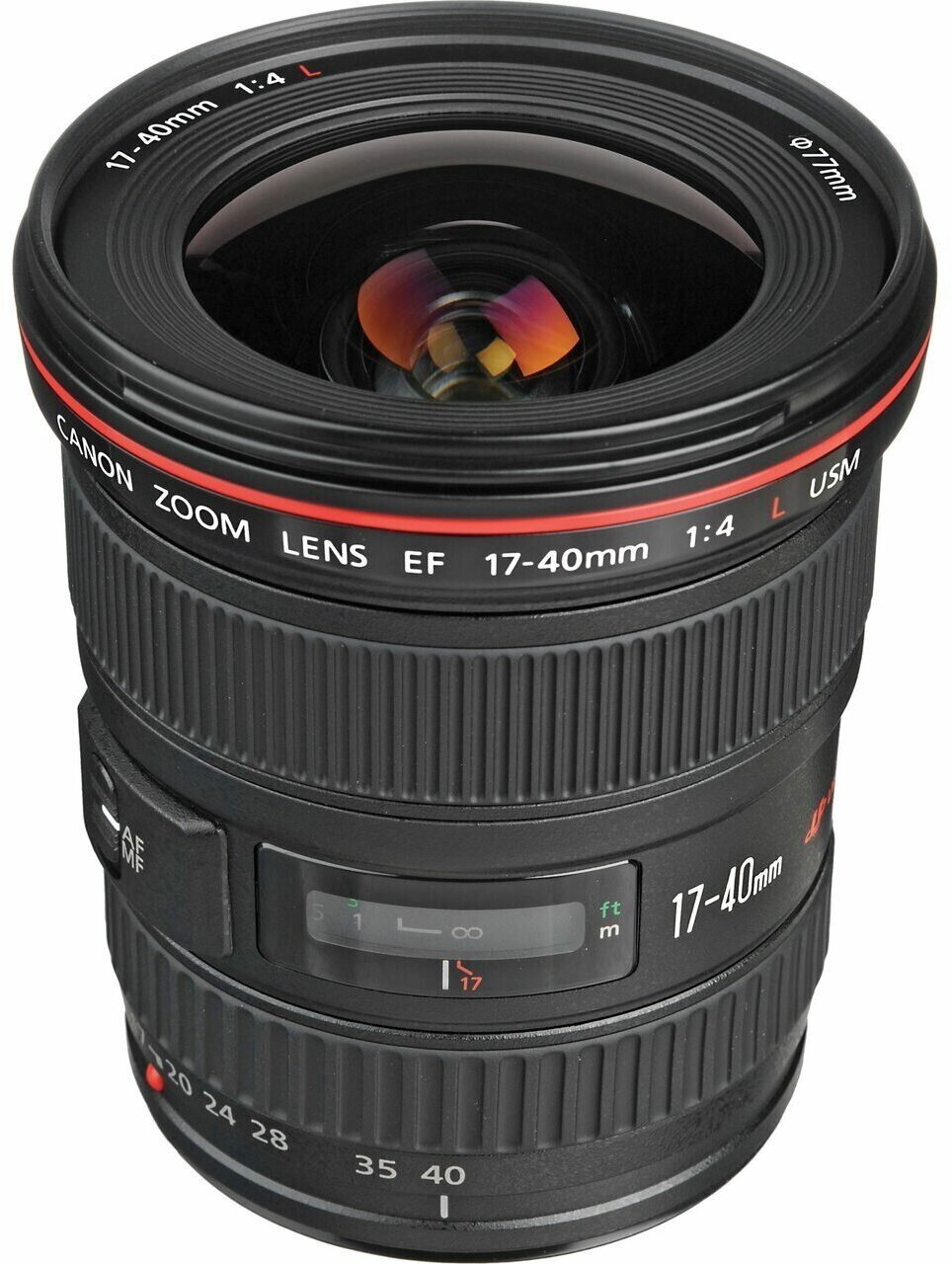 Зум-объектив Canon EOS EF 17 - 40mm, f/4,0, L USM, EF, чёрный