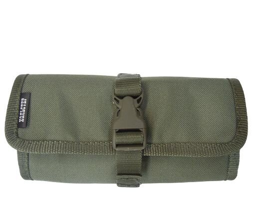 Хольстер Подсумок на 8 патрон универсальный для 12, 16, 20 калибров, модуль ткань олива