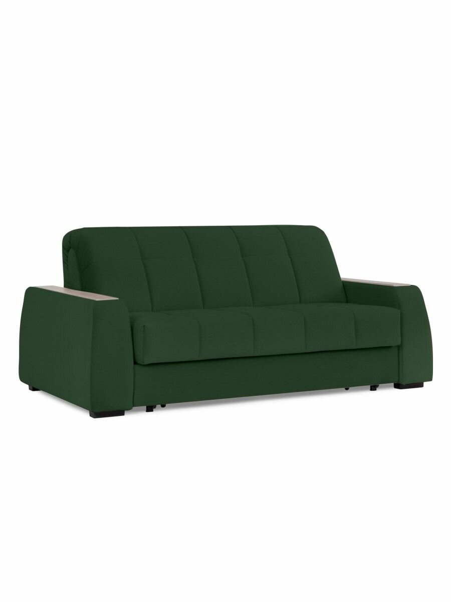 Диван-кровать Askona (Аскона) Домо про 180 с широкими подлокотниками Ясень-квадрат-Тк. Casanova Grass