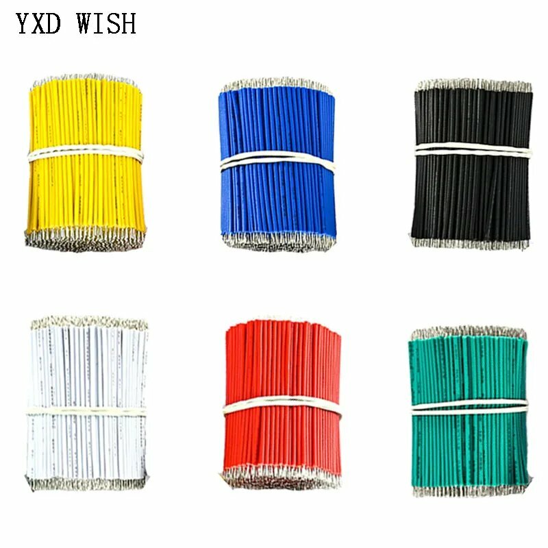 Провод для пайки 24AWG, 1000 шт. Красный, 8cm 80mm