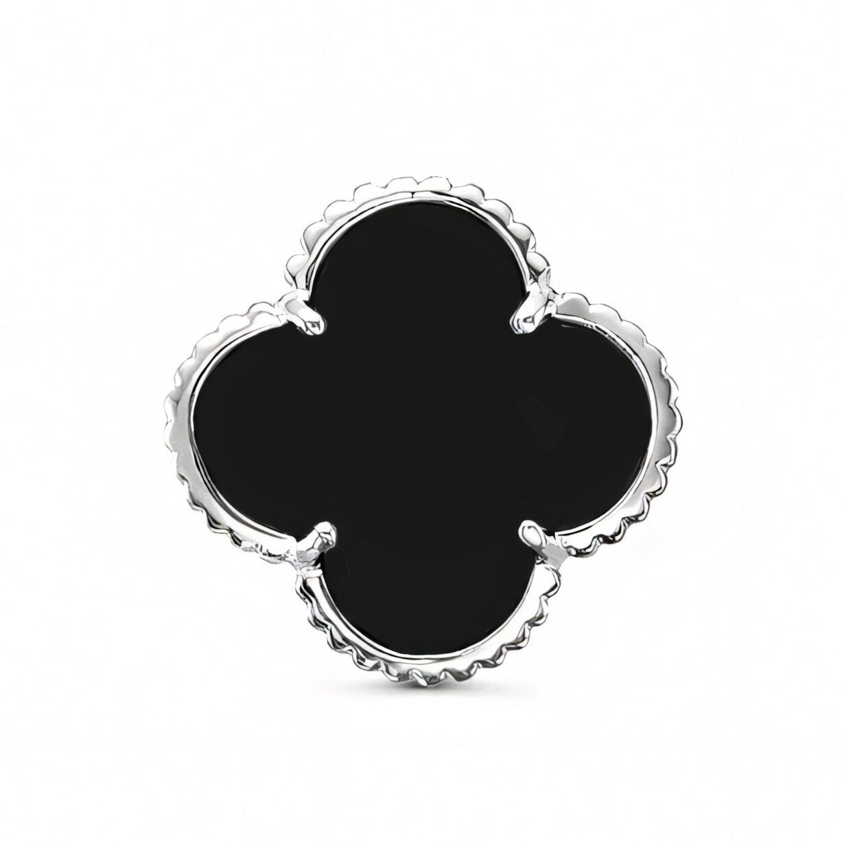 Подвеска, серебро, 925 проба, оникс