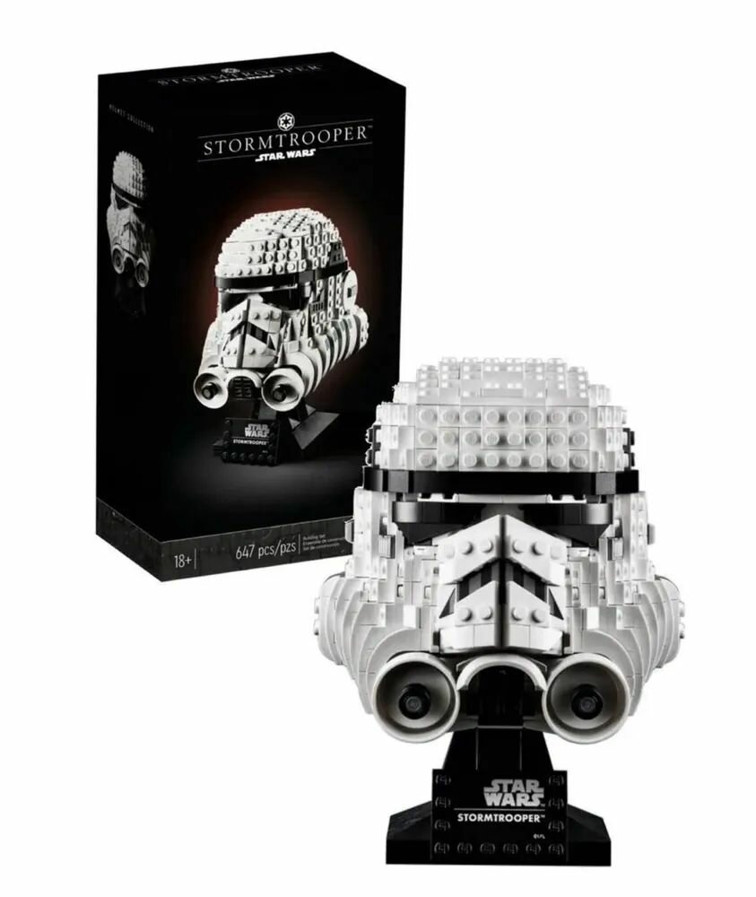 Конструктор Звездные войны Шлем штурмовика (сопоставим с lego STAR WARS лего 75276 Panawealth)