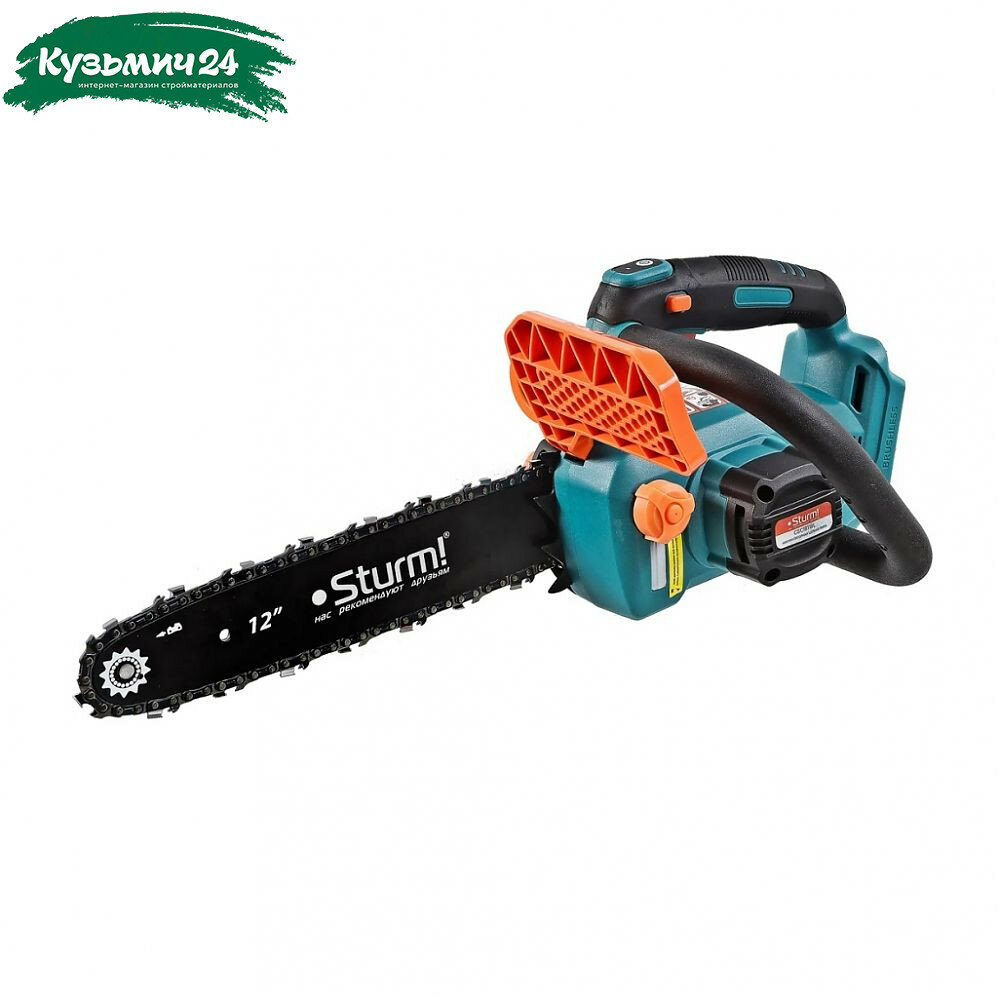 Пила цепная аккумуляторная Sturm CSC1811BL, 18В 1 акк. х 6,0 Ah+з. у, 1 шт.