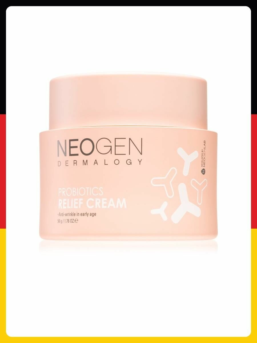 Крем для ухода за кожей Neogen Dermalogy Probiotics Relief Cream firming and brightening cream for first wrinkles, 50 мл