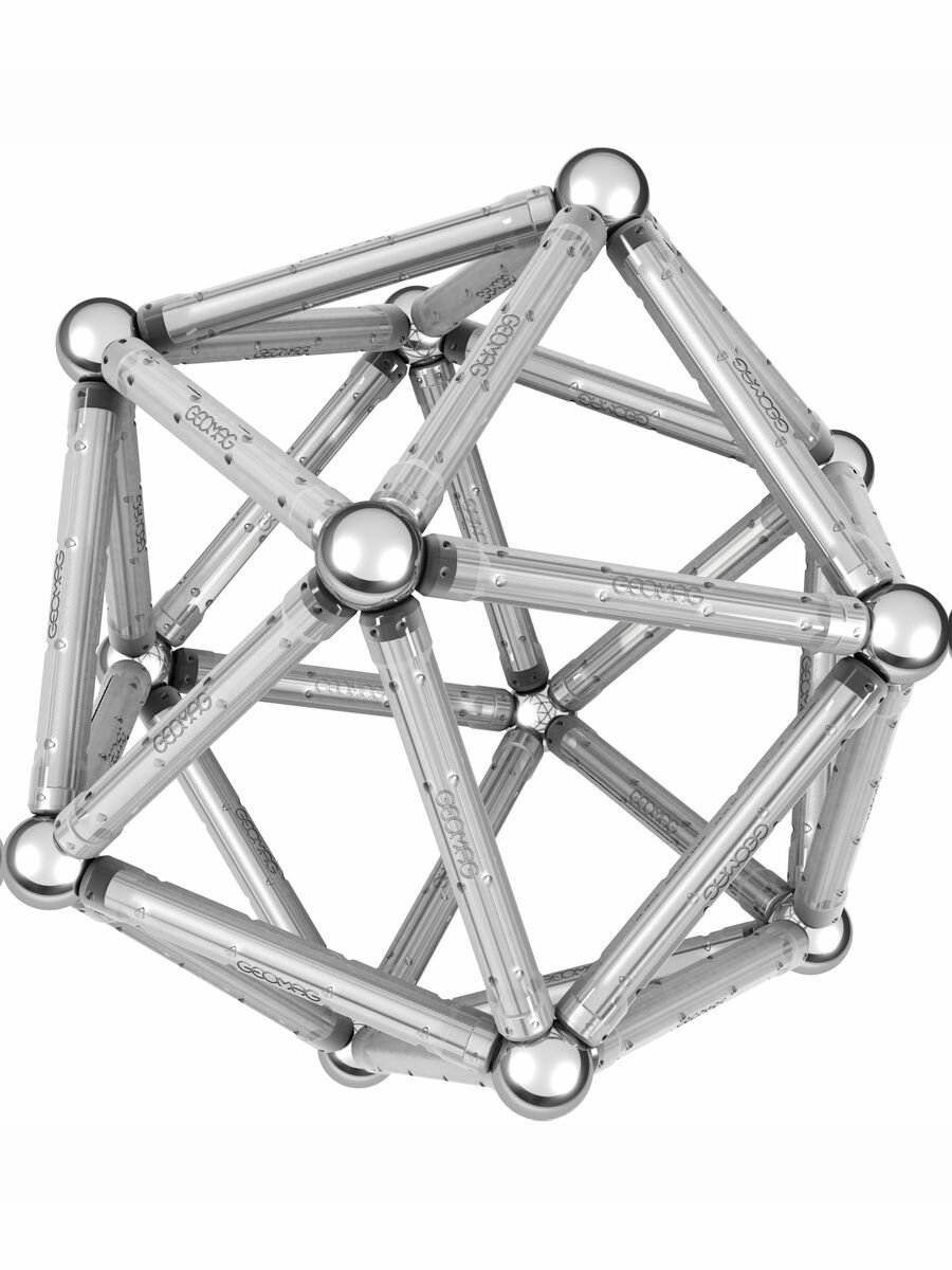 GEOMAG Магнитный конструктор Профи, пластины, карманный набор, 53 элемента для детей от 8 лет