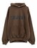 Худи FEAR OF GOD 90s, размер 44, , brown