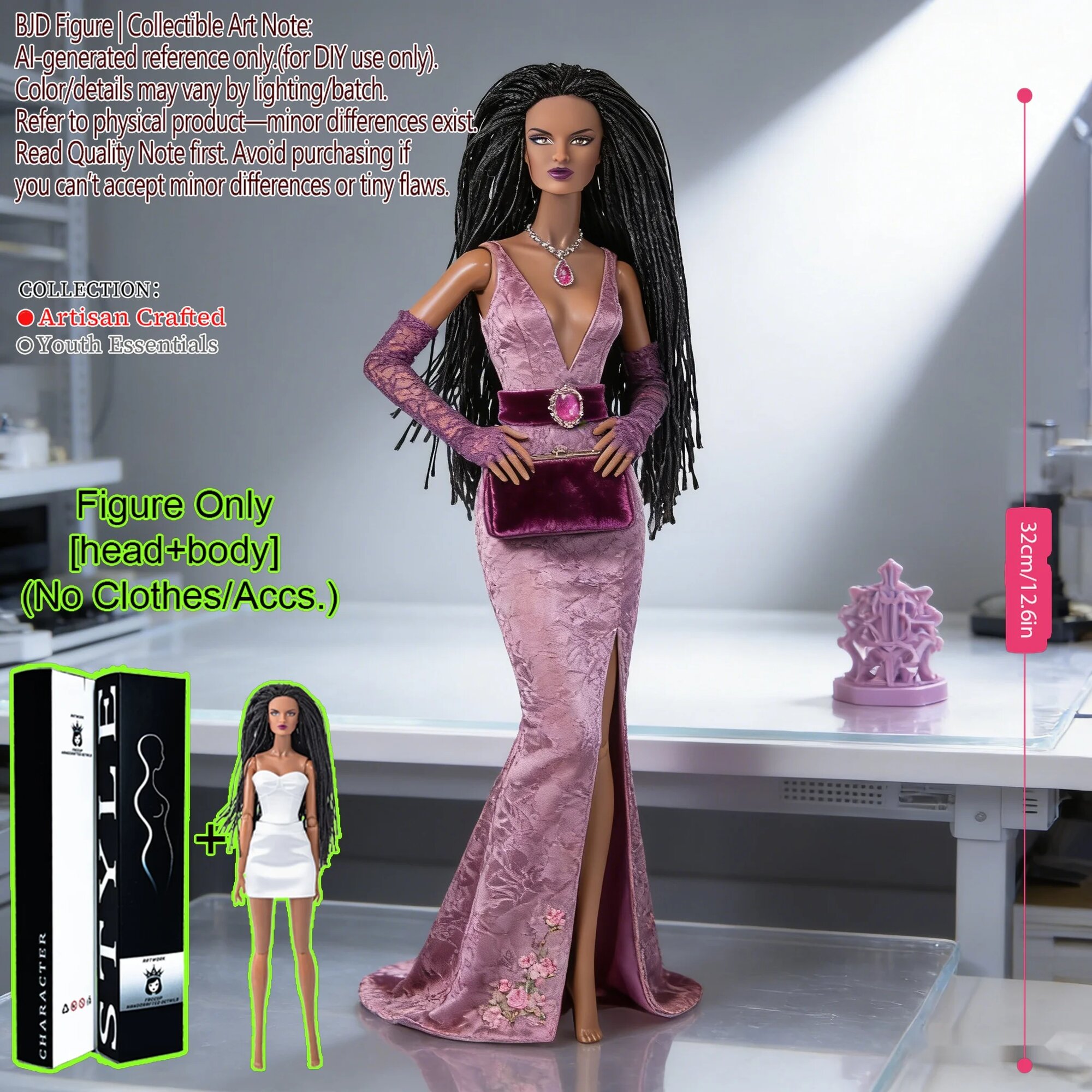 BJD кукла 1/6 (32 см), кожаная, шарнирная TypeF