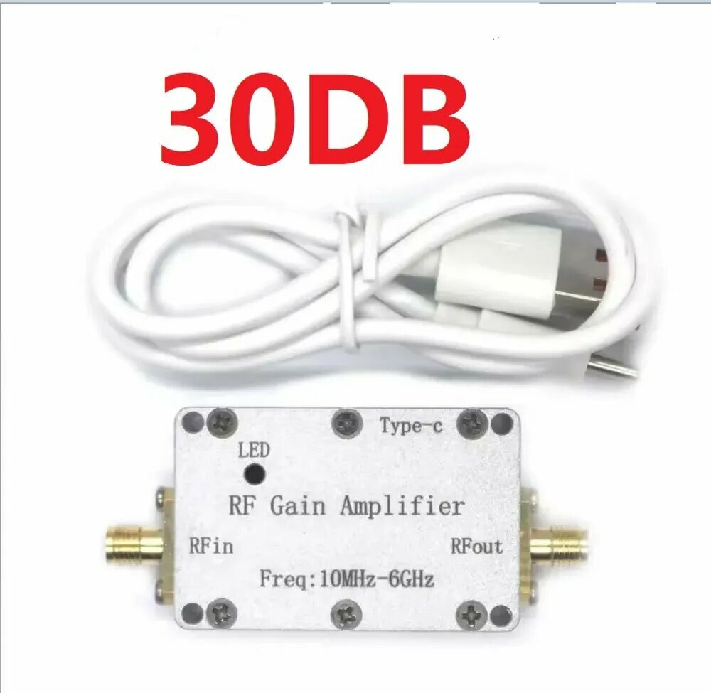 Усилитель 10M-6GHz30Db с высокой плоской характеристикой
