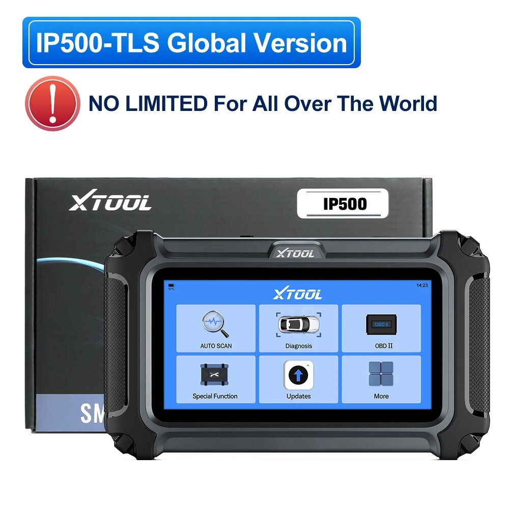 XTOOL InPlus IP500 для Toyota, полный набор инструментов для диагностики системы, автомобильный сканер OBD2, двунаправленный сканер, бесплатное обновление на весь срок службы, встроенный CAN FD