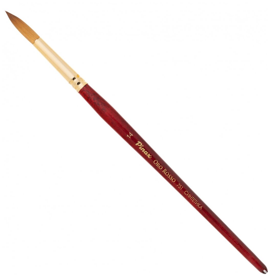 Pinax Кисть Pinax "Oro Rosso", синтетика, круглая №14 sela