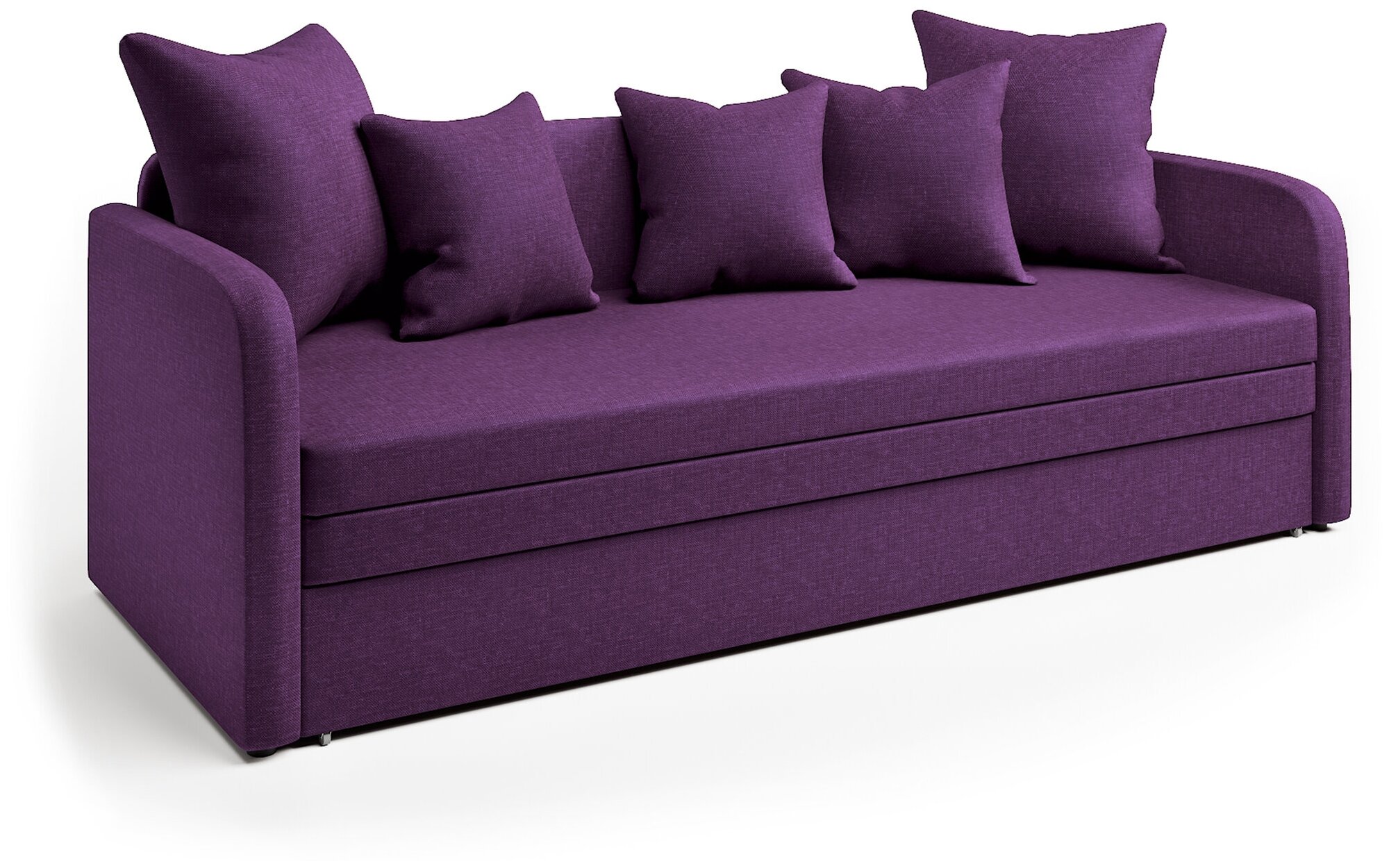Диван софа Трио фиолетовый
