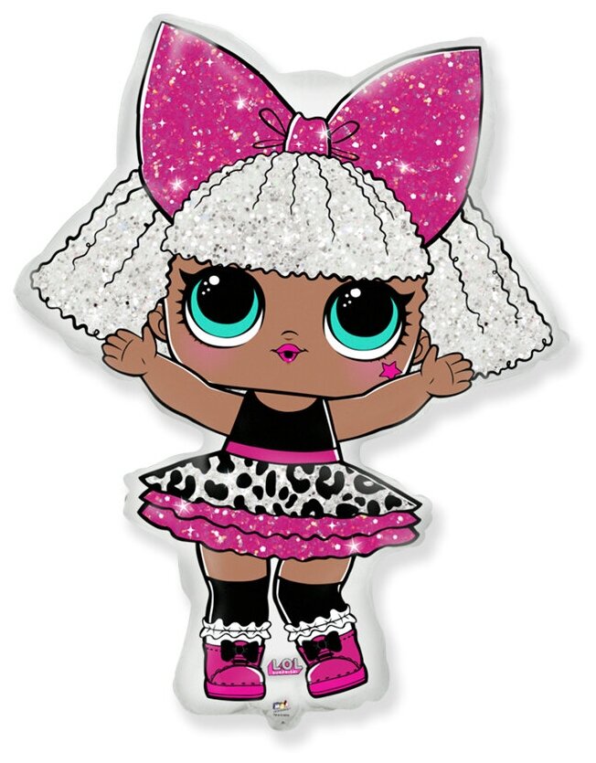 Шар (13'/33 см) Мини-фигура, Кукла ЛОЛ (LOL), Роскошная Див