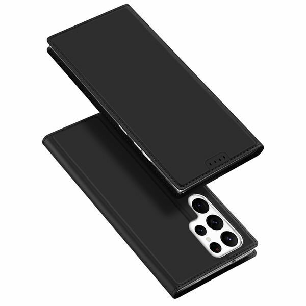 Чехол книжка Dux Ducis для Samsung Galaxy S23 Ultra, Skin Series черный
