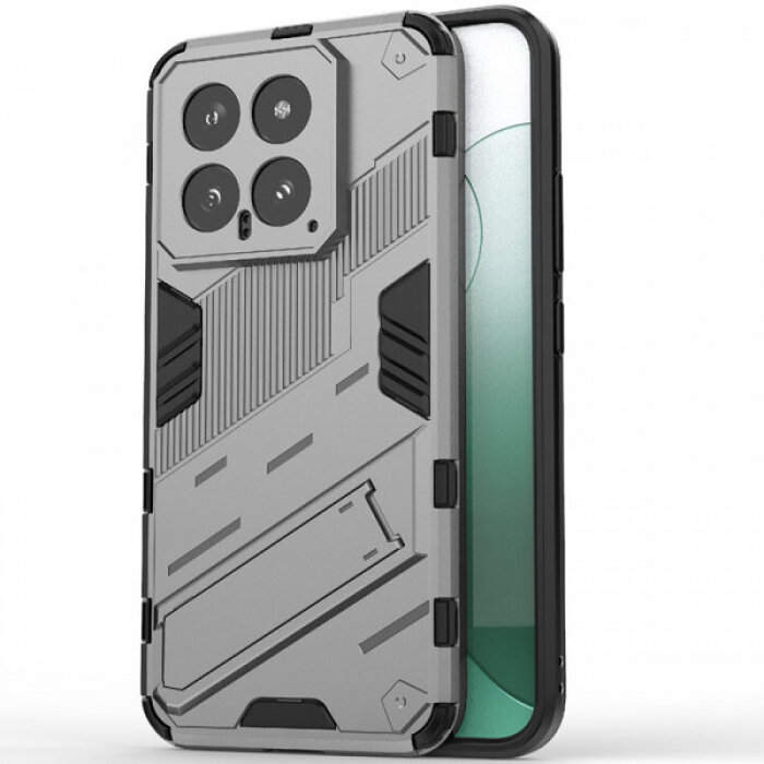 Megatron Противоударный чехол-подставка для Xiaomi Mi 14 с защитой камеры