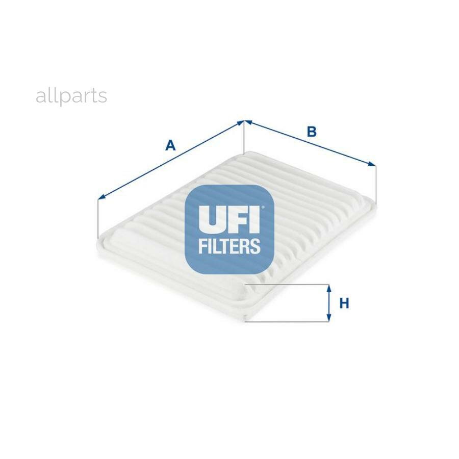 UFI 3072100 Фильтр Воздушный TOYOTA
