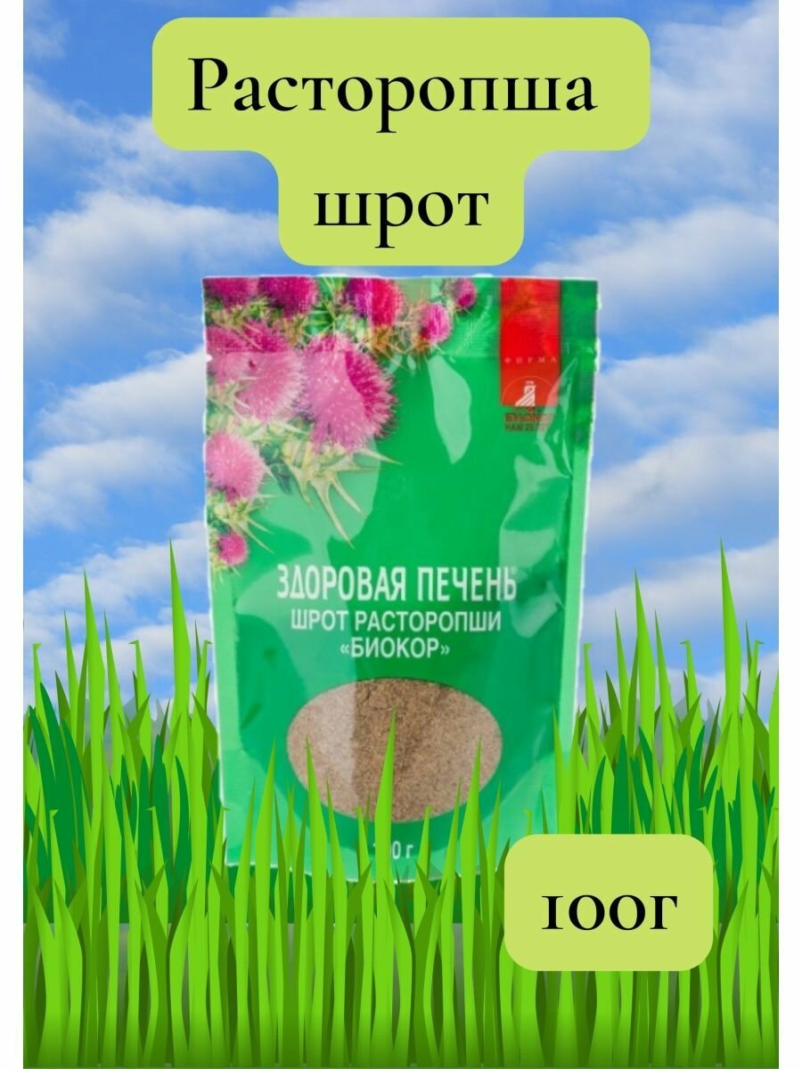 Расторопша шрот 100г