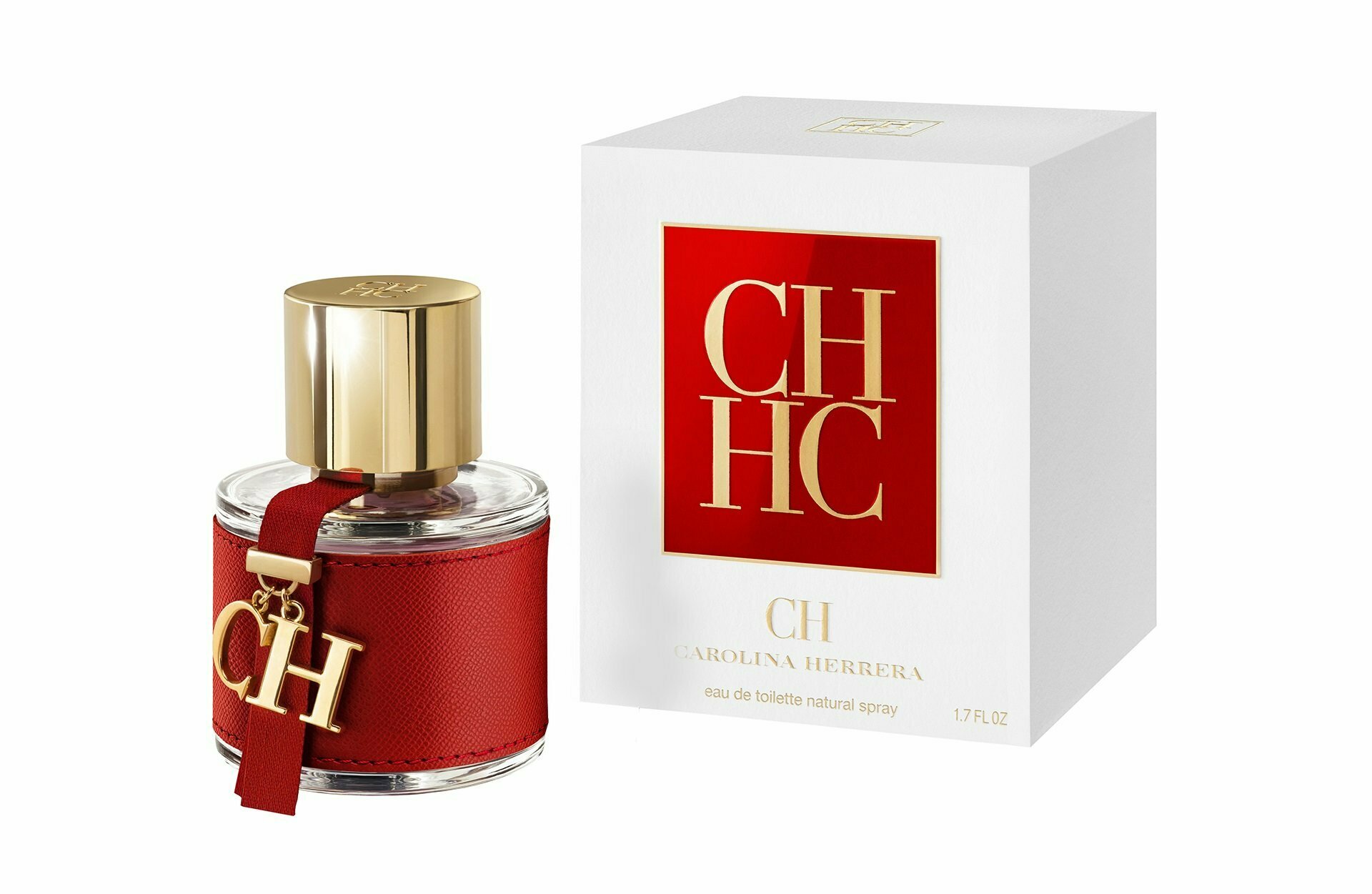 Туалетная вода Carolina Herrera "CH", женская, цитрусовые, цветочные, пряные, 50мл