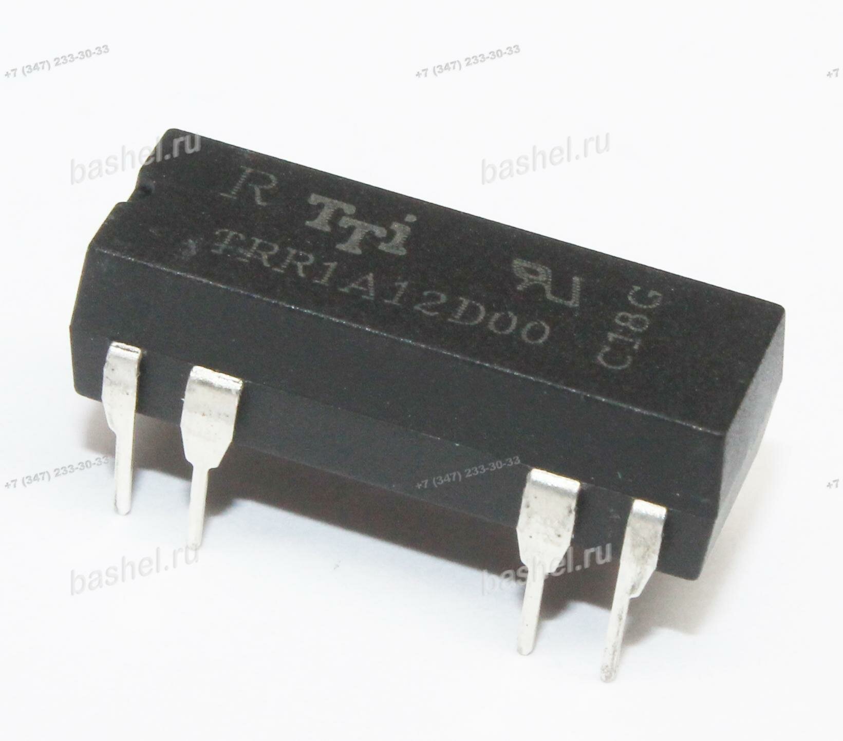 RELAY TRR-1A-12-D-00-R, Реле, R_TRR, TS, (упр:12В/DC, комм: 1A/100В/DC, 1NO, R-coil:1 кОм)