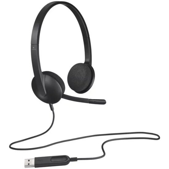 Гарнитура Logitech Headset H340 USB (981-000509)