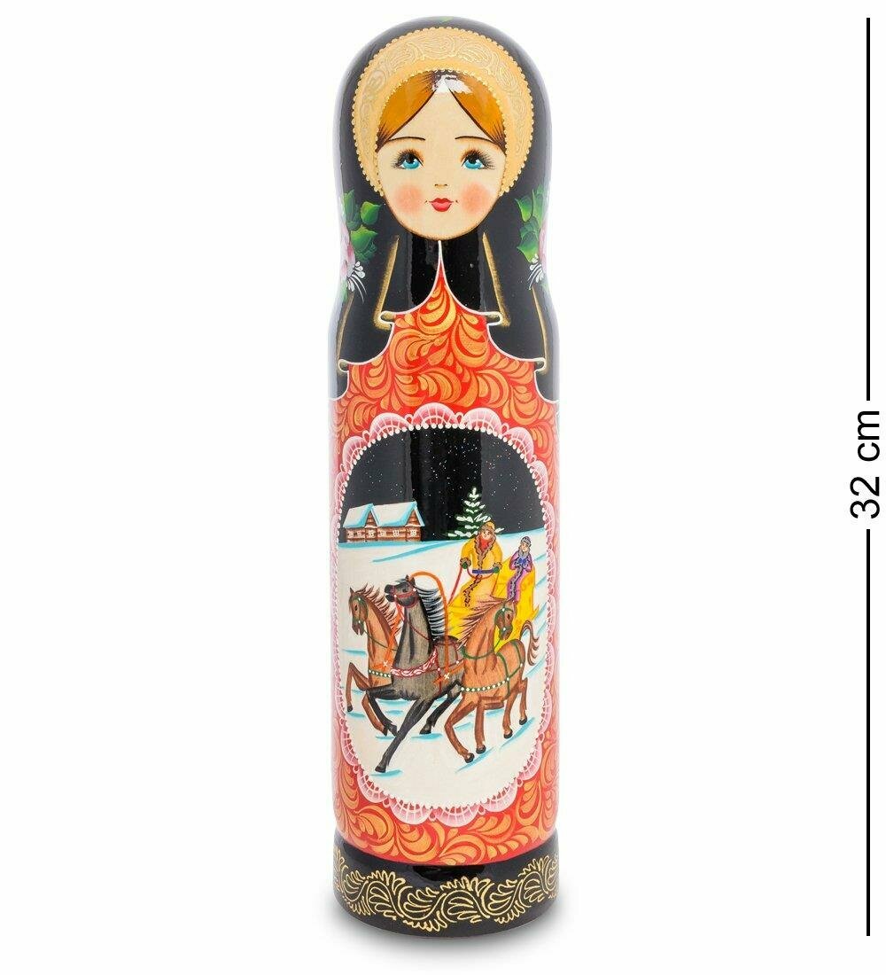 Футляр для бутылки Скачущая тройка