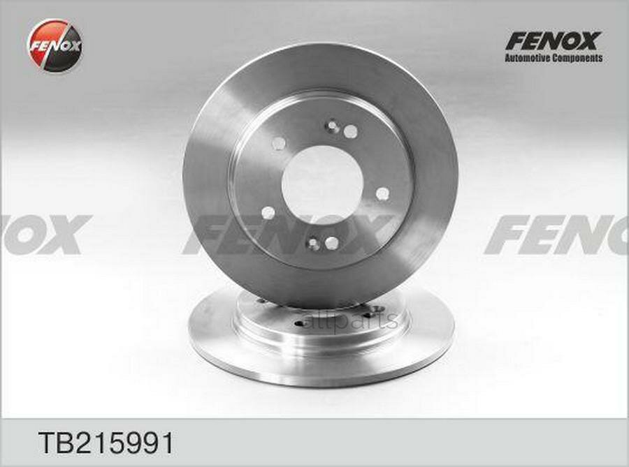 FENOX TB215991 Диск торм.