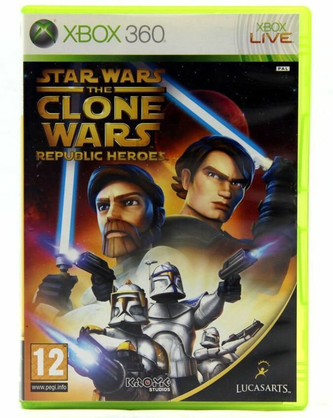 Star Wars The Clone Wars Republic Heroes (Xbox 360)