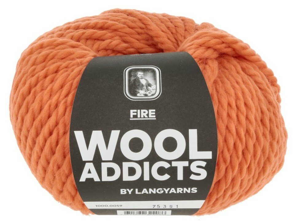 Пряжа #1000.0059 Fire 100г 75м Lang Yarns