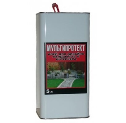 Клей мультипротект полиуретановый для дизайна ландшафта и интерьера 5л