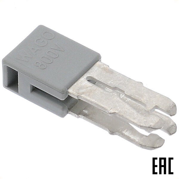 Перемычка Wago 280-402 2 полюса универсальная для клемм 280 серии (22 шт. в наборе)