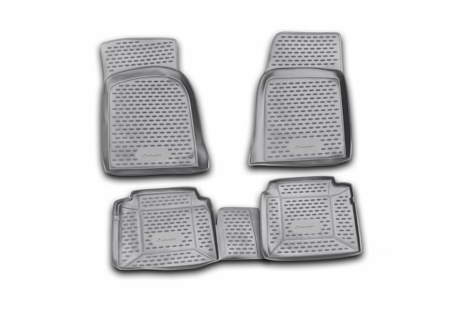 Коврики в салон ВАЗ 2104-07, 1982-, 4 шт. (полиуретан) / Лада