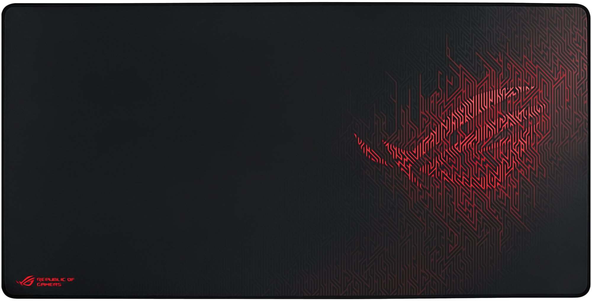 Коврик ASUS ROG Sheath, черный/красный, 900x400 мм, коробка, 804 гр
