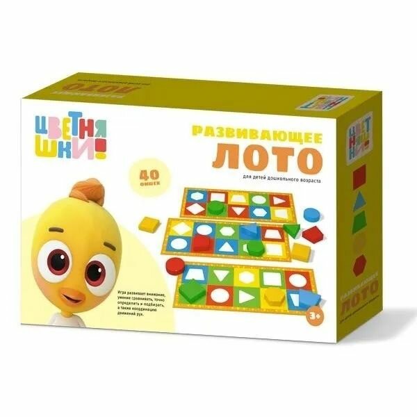Лото развивающее Цветняшки