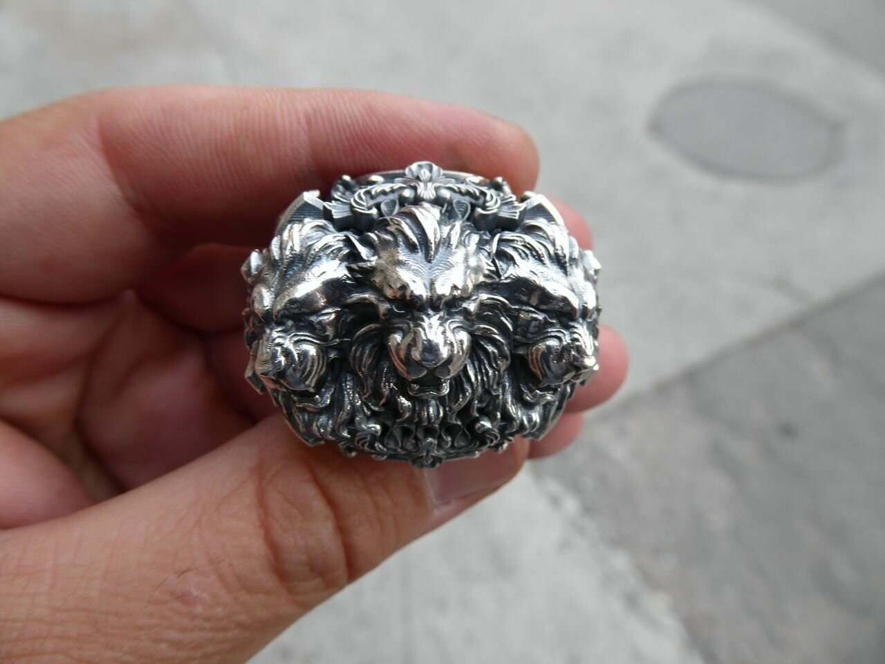 Печатка, серебро, 925 проба