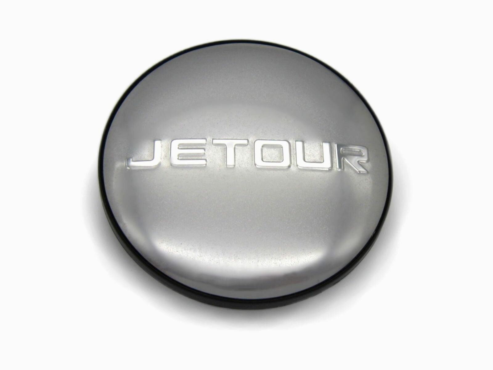 Колпачок, заглушка для литого диска КиК JETOUR silver 62/55/10, 1 шт.