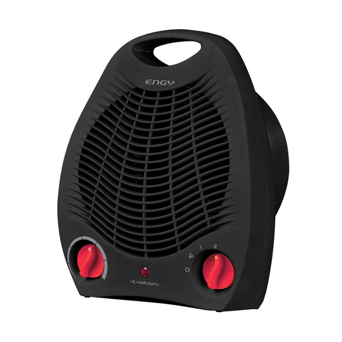 Тепловентилятор настольный "Engy" en-509, спираль, 2 кВт, черный
