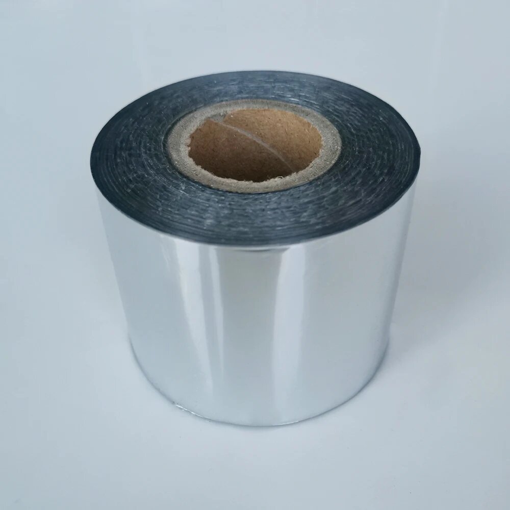 Фольга для горячего тиснения CHEONET золотая/серебряная 3/4 см х 120 м 4cm, silver