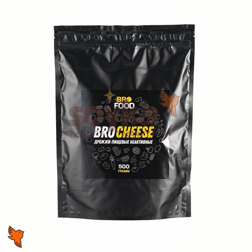 Дрожжи пищевые неактивные BroCheese (дой-пак) BroFood, 500г