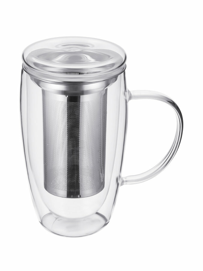 Кружка для горячих напитков 450 мл, с ситом для заваривания 93-FR-BR-01-450 450 мл, с ситом для заваривания REGENT