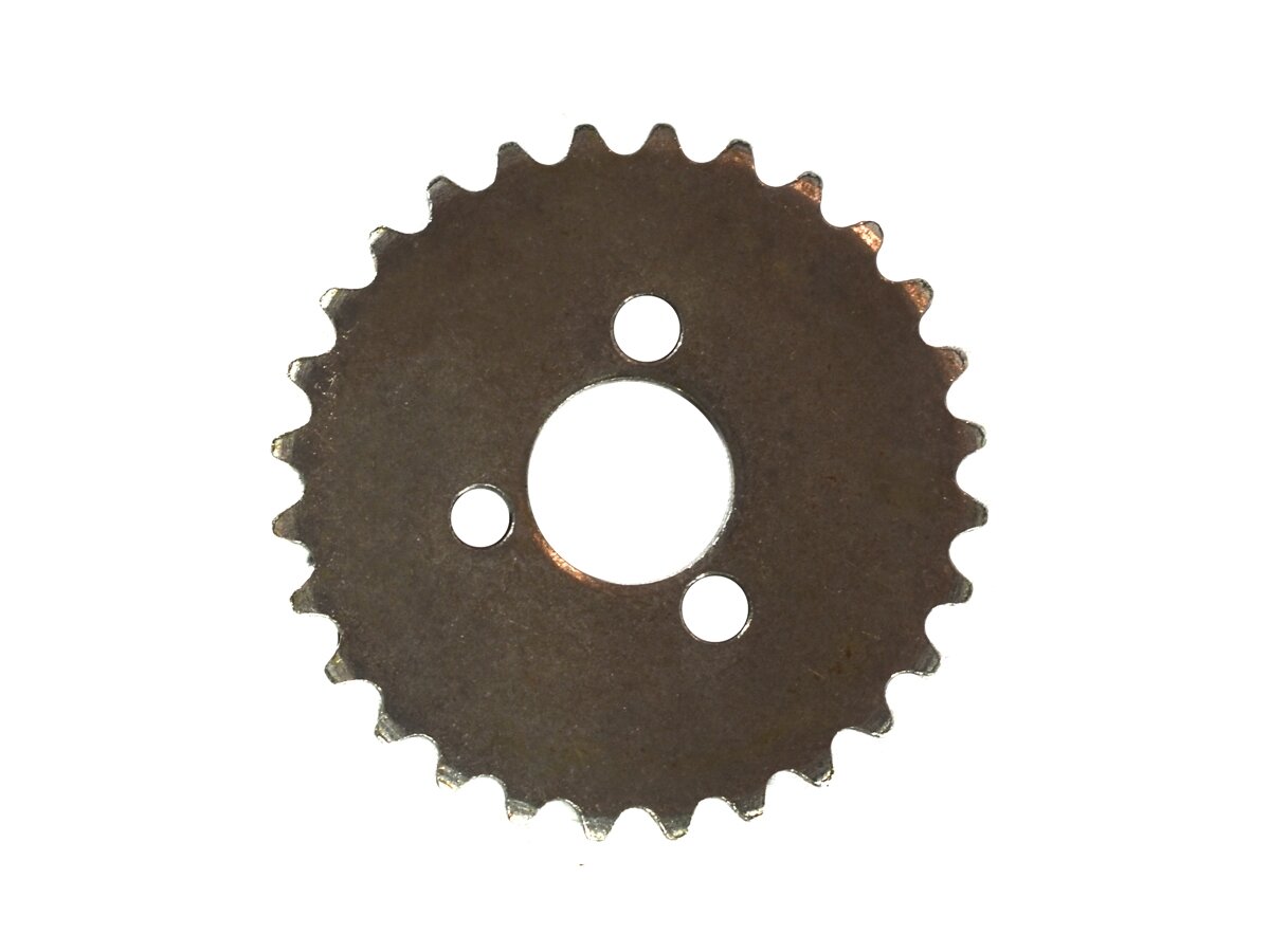 Звезда распредвала мопеды Альфа, Дельта (28 зубов, под 3 болта) 139FMB-152FMH