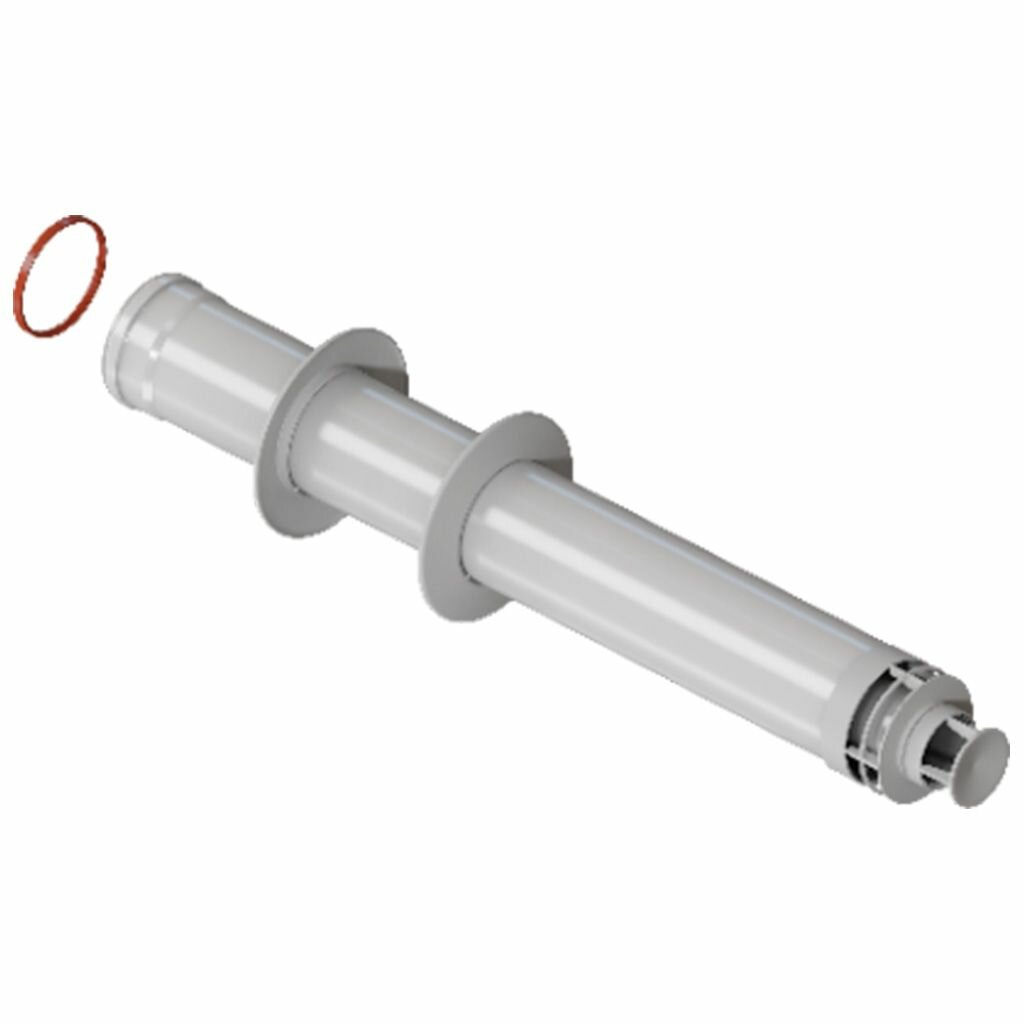 Труба с наконечником ROMMER стандарт RCA-6010-000700 60/100 (770мм) рабочая 700мм