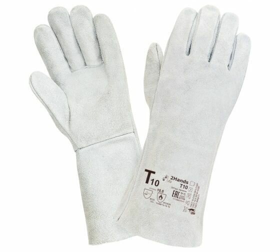 Краги спилковые Т10 без подкладки