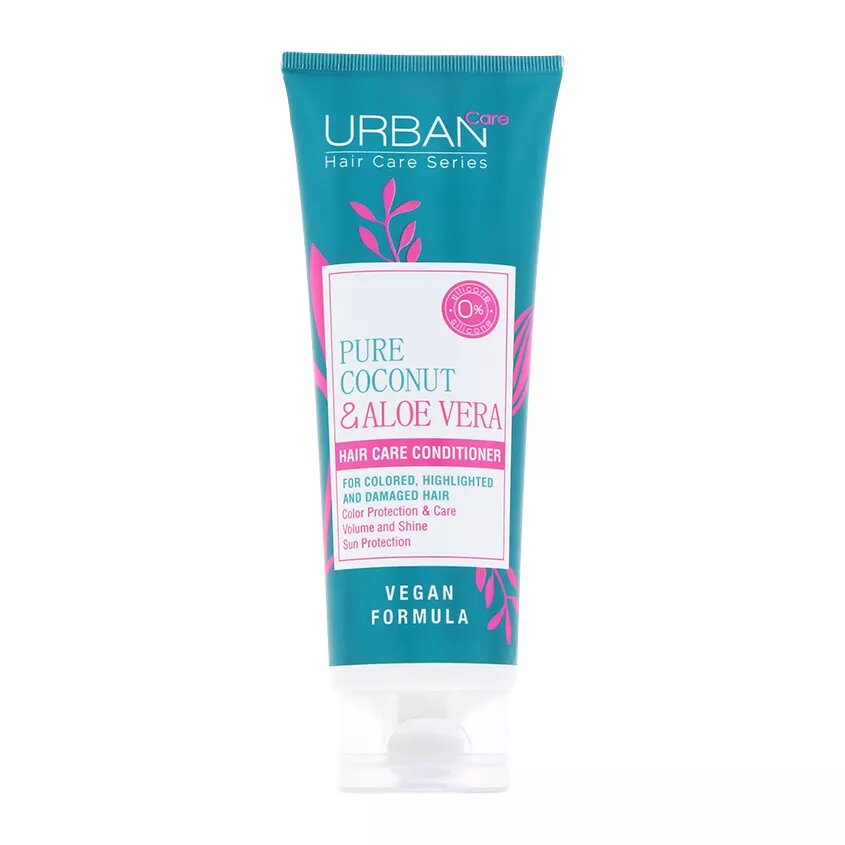 Кондиционер для волос URBAN CARE с кокосом и алоэ вера 250 мл