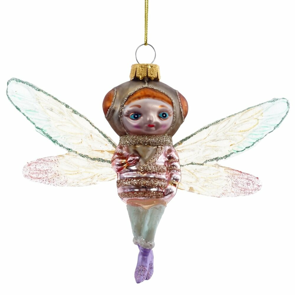 Елочная игрушка Фея, 14,5х3х11 см KSM-809362
