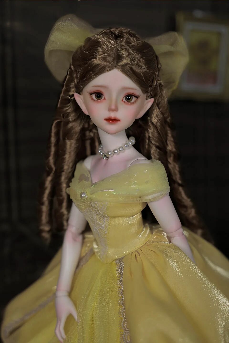 BwithUSky 1 / 4 Yican Bjd обнаженная кукла с нормальной кожей, без макияжа, без аксессуаров