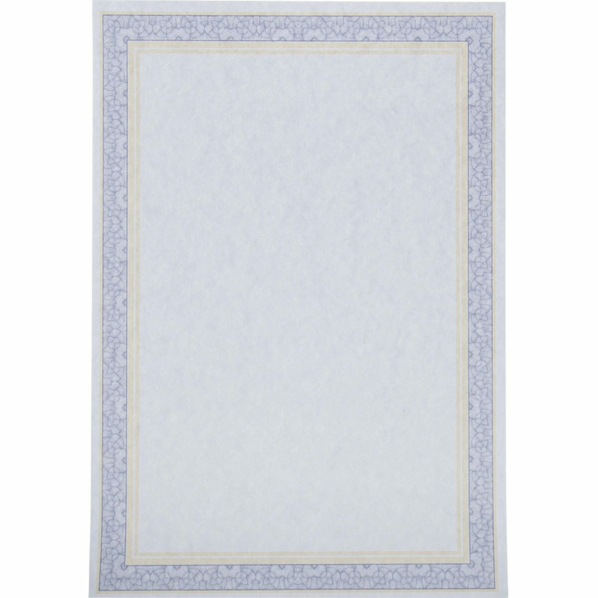 Сертификатная бумага Attache (А4, 120г, синяя/оранжевая) 25шт, 40 уп.